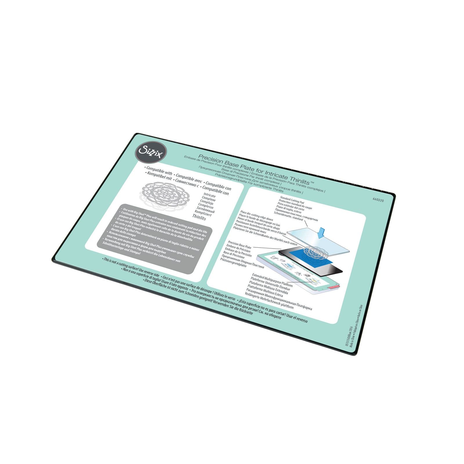 Sizzix Precision Base Plate for Wafer-thin Dies – Craft Carrot
