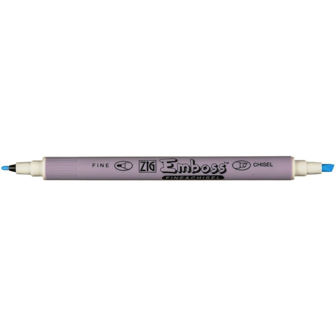 ZIG Emboss Fine & Chisel Marker – Craft Carrot