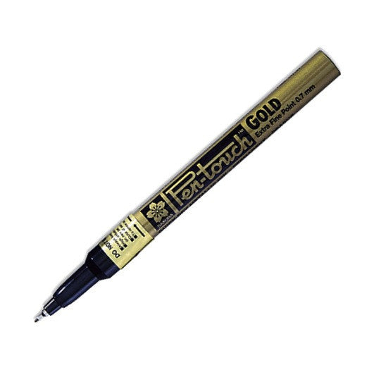 Sakura Pen-Touch Paint Pen Marker Fine - Gold – Craft Carrot